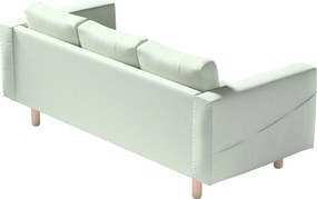 Potah na pohovku IKEA Norsborg 3-místná barva modrá látka pletený vzor