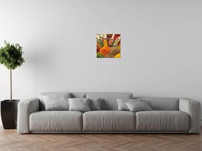 Gario Obraz s hodinami Festival koření Rozměry: 40 x 40 cm
