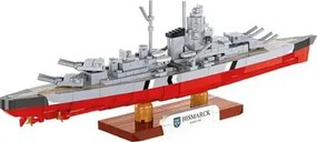 COBI 4854 Battleship Bismarck / Stavebnice / 590 kostek / 1:700 / od 8