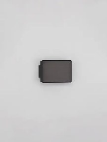 Minimalistické nastěnné svítidlo Oti Hliník