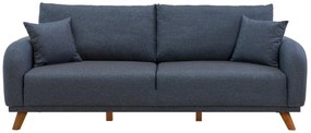 Hanah Home Set křesla a pohovky HERA tmavě modrý 237 cm