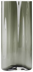 OnaDnes -20% Audo CPH Kouřově zelená skleněná váza AUDO AER 49 cm