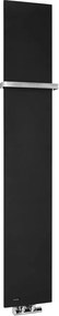 Sapho Smartella otopné těleso 250 x 1 490 mm středové připojení černá mat MI1429