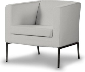 Potah na křeslo IKEA Klappsta barva šedá látka pletený vzor