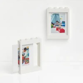 LEGO® fotorámeček - bílá / 268 x 47 x 193 mm