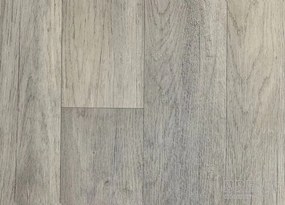 Breno PVC TRENTO Chalet Oak 939M – šedobéžové přírodní dřevo, šíře 300 cm