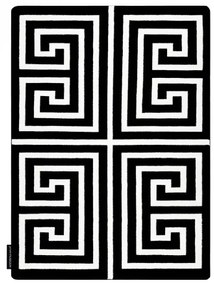 koberec HAMPTON Rich řecký černý velikost 120x170 cm | krásné koberce cz