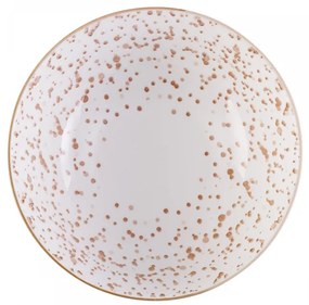Lunasol - Miska na cereálie bílá / champagne 17,8 cm - Basic (490834)