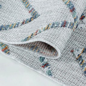 Ayyildiz, Kusový koberec Bahama 5152 Multi – na ven i na doma, 80x250, šedá, chodba / předsíň