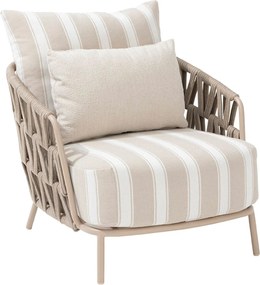 4Season Outdoor designové zahradní křesla Beverly Lounge Chair Latte