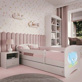 Dětská postel Babydreams medvídek bílá