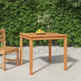 vidaXL Zahradní jídelní stůl 85 x 85 x 75 cm masivní teak [316605]