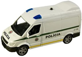 Policejní auto se zvukem na natažení, Polícia, 10cm