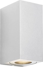 NOR 49731001 Venkovní nástěnné svítidlo Canto Maxi Kubi 2 2x28W GU10 bílá čirá - NORDLUX