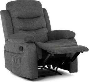 Polohovací křeslo šedé TV-4086 GREY2