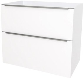 Mereo Mereo, Mailo, koupelnová skříňka 81 cm, chrom madlo, Multidecor, CN591SBIAA