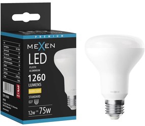 Mexen Nova Žárovka LED E27, R80, 12W, Teplá - 3000K, 1260 lm - L105-E27-1230-01