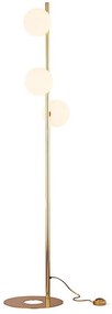 Jupiter 1934 - Stojací lampa FEME 3xG9/40W/230V mosaz 1934