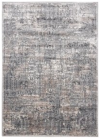 Designový moderní koberec se vzorem v hnědých odstínech Šířka: 80 cm | Délka: 150 cm