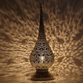 Luxusní stříbrná lampa 