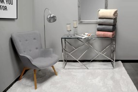 Tutumi Diamond, plyšová deka 220x200cm, světle růžová, KOC-04111