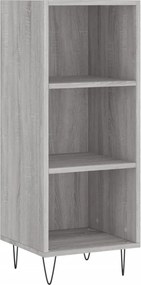 Skříň highboard šedá sonoma 34,5 x 34 x 180 cm kompozitní dřevo 3199015