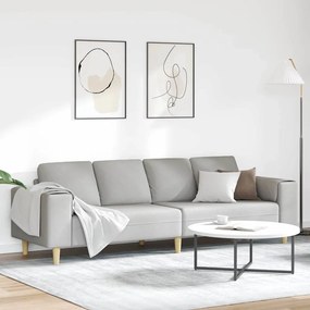 Pohovka do obývacího pokoje Oblačno šedá 250 x 77 x 76 cm 3335089