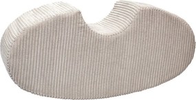 Béžová manšestrová houpačka výška 80 cm 35x24 cm – Meowbaby