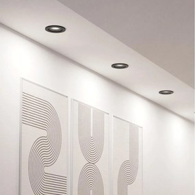 Eglo 902265 -SADA 3x LED Podhledové bodové svítidlo BARRANCO LED/4,8W/230V černá