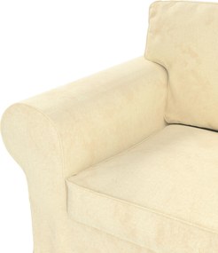 Potah na křeslo IKEA Ektorp barva ekr látka lesklé, sametová