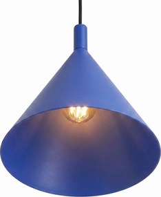 Sollux Lighting Závěsné svítidlo NOX 25 ultramarín