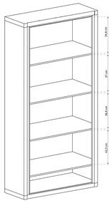 Sestava skříní DALLAS t - trufla