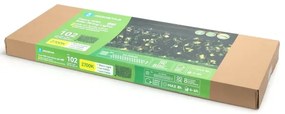 Aigostar - LED Solární řetěz 102xLED/2x0,7m IP65 teplá bílá ivy