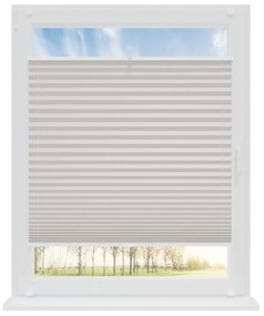 Roleta Plisovaná Tradiční Ocel 116 cm x volitelná výška