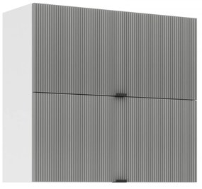 Kuchyňská skříňka horní 80 cm - LAM KL80 2D H72 - Dvířka NELA