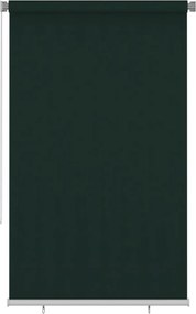 Venkovní roleta 145 (Š) x 230 (V) cm tmavě zelená HDPE 312826
