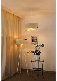 Brilagi - LED Lustr na lanku LYRA 1xE27/15W/230V krémová/bílá