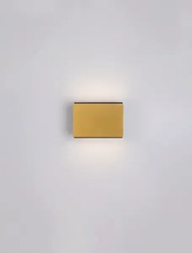 Minimalistické nastěnné svítidlo Oti Zlatá
