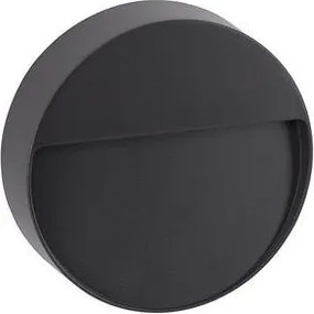 NV 9020927 Venkovní nástěnné svítidlo BRIGI tmavě šedý akrylový kryt a difuzor LED 1.2W 3000K 220-240V IP65 - NOVA LUCE