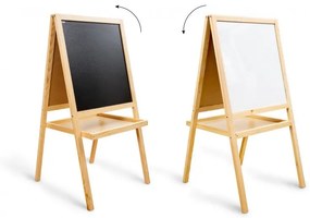 Allboards dětská oboustranná tabule - křídový a magnetický povrch 120 cm,KIDS-EASEL01