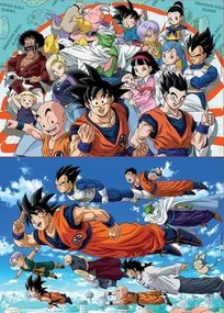 EDUCA Puzzle Dragon Ball Super / 2x100 dílků / od 6 let