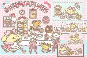 TREFL Puzzle Pompompurin: Pompompurinův sladký svět / 300 dílků / 60 x