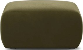 Khaki sametový taburet Molino – Micadoni