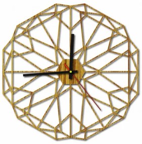 Sentop - MDF Nástěnné hodiny do obýváku HDKF017 i černé I SENTOP HDFK0017 PR0346 MDF