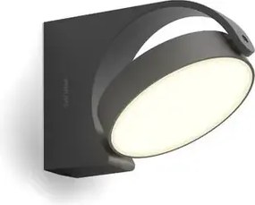 Philips Mimosa 7W šedá / LED venkovní nástěnné svítidlo / 630LM / 2700