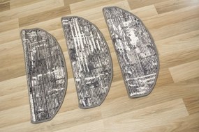 Nášlap na schody Astral 19 šedý / beton - půlkruh