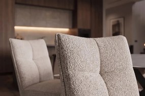 Designová otočná židle Narayan taupe