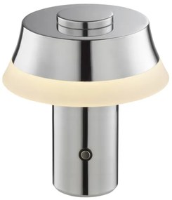 Brilliant - LED Stm nab dotyk stolní lampa KINICH LED/2,5W/5V 2700K lesklý chrom