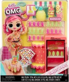 MGA L.O.L. Surprise! OMG Nehtové studio s panenkou - Pinky Pops Fruit