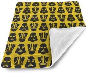 Sablio Deka pro miminko Star Wars Stormtroopeři Pattern na žluté - 80x100 cm